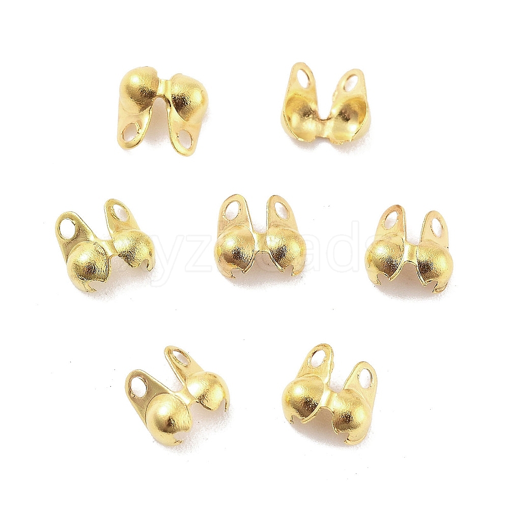 Wholesale Rack Plating Brass Bead Tips - xyzbeads.com